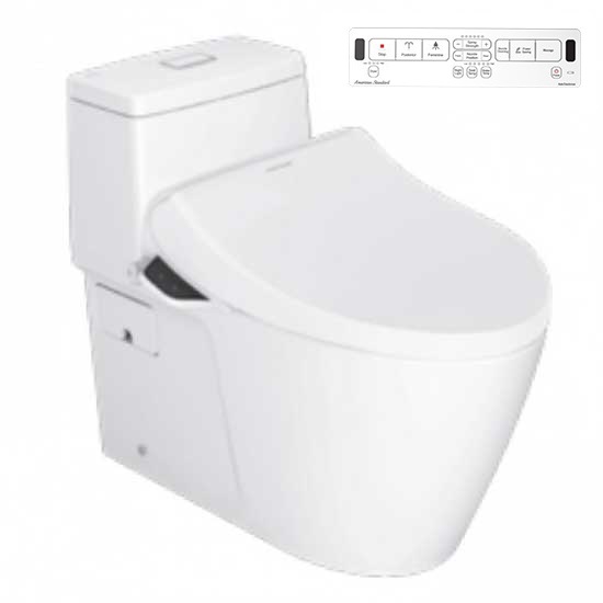 Bồn cầu COTTO 1 khối nắp điện tử C10527(CV3) chính hãng