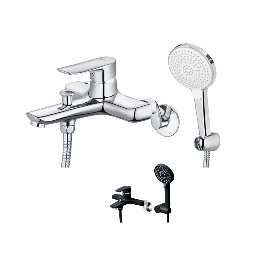 Bộ vòi sen tắm nóng lạnh Caesar S393C / S393CB