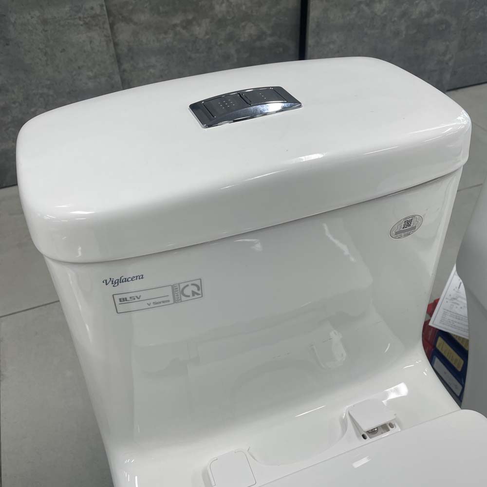 Bồn cầu 1 khối nắp đóng êm Viglacera V809